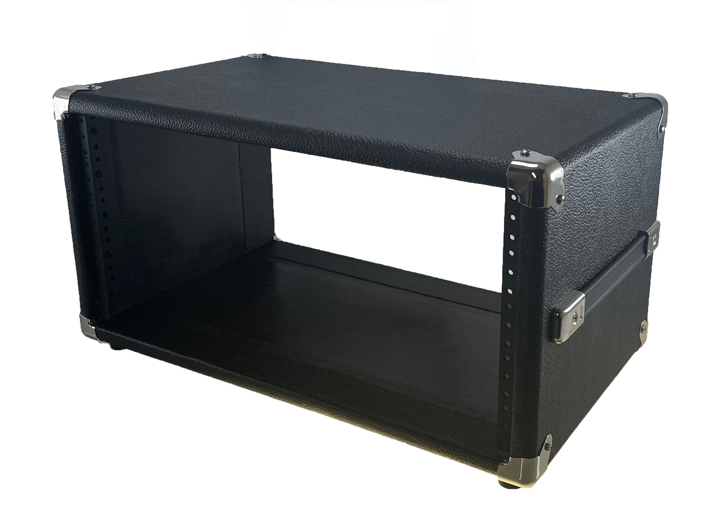 PROCRAFT 5U 12" Deep Rack Case in Black Tolex Wrap - Side Handle w/ Ra