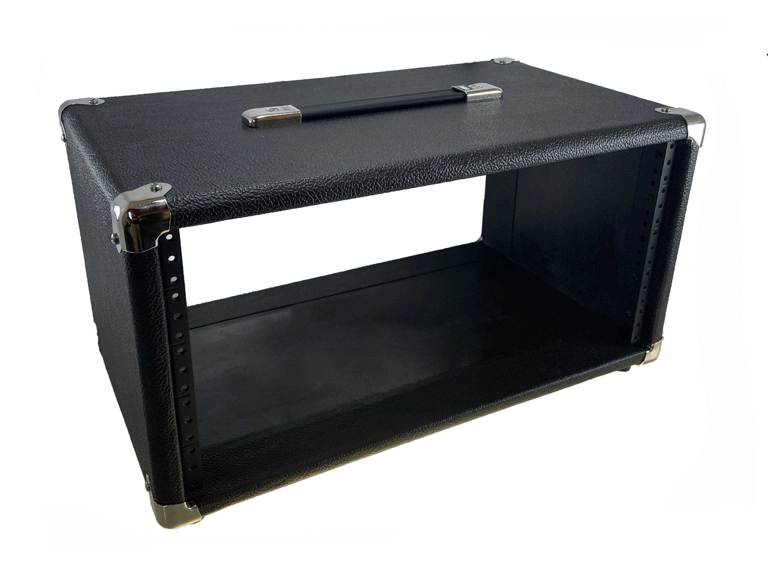 PROCRAFT 5U 12" Deep Rack Case in Black Tolex Wrap - Top Handle w/ Rac