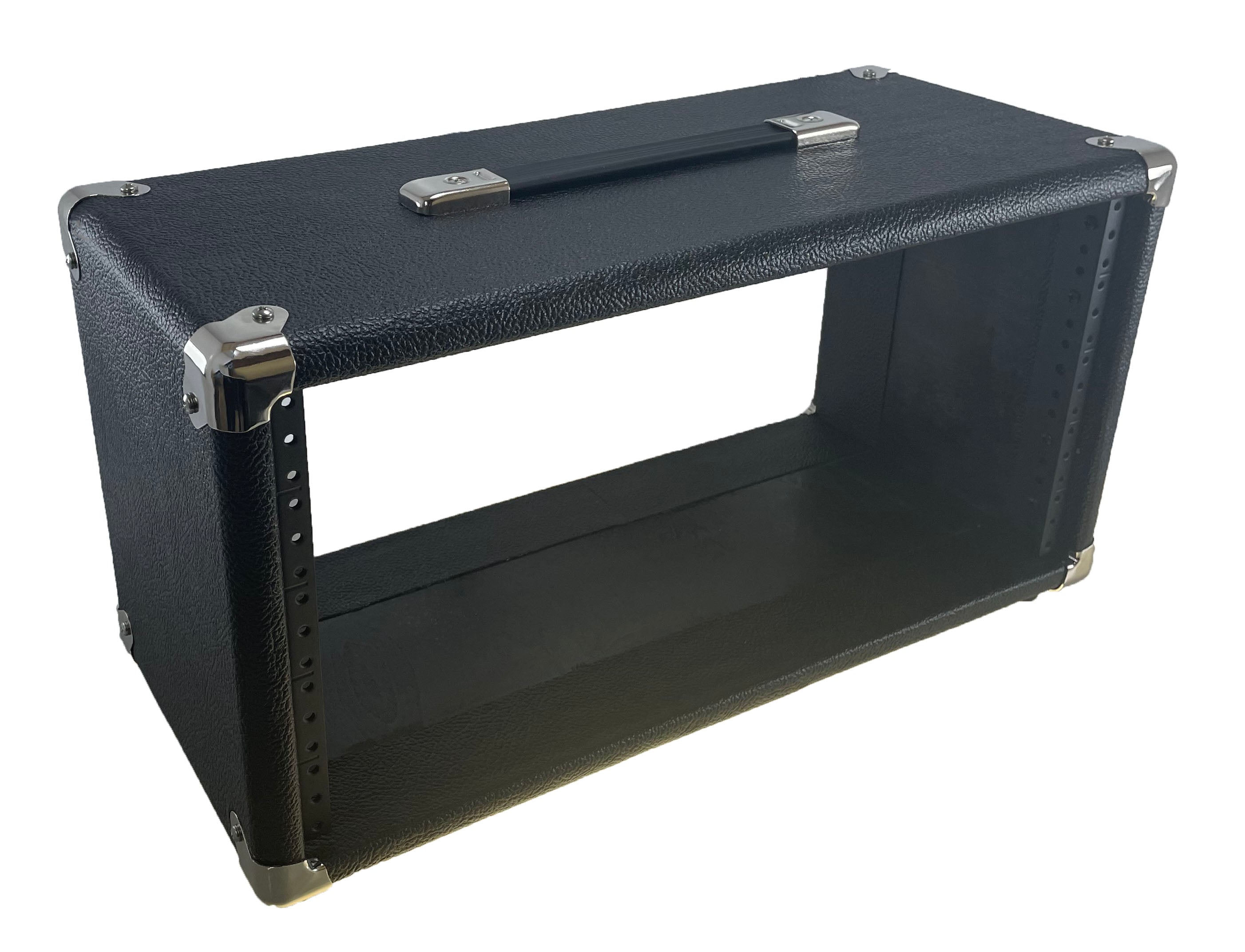 PROCRAFT 5U 9" Deep Rack Case in Black Tolex Wrap - Top Handle w /Rack