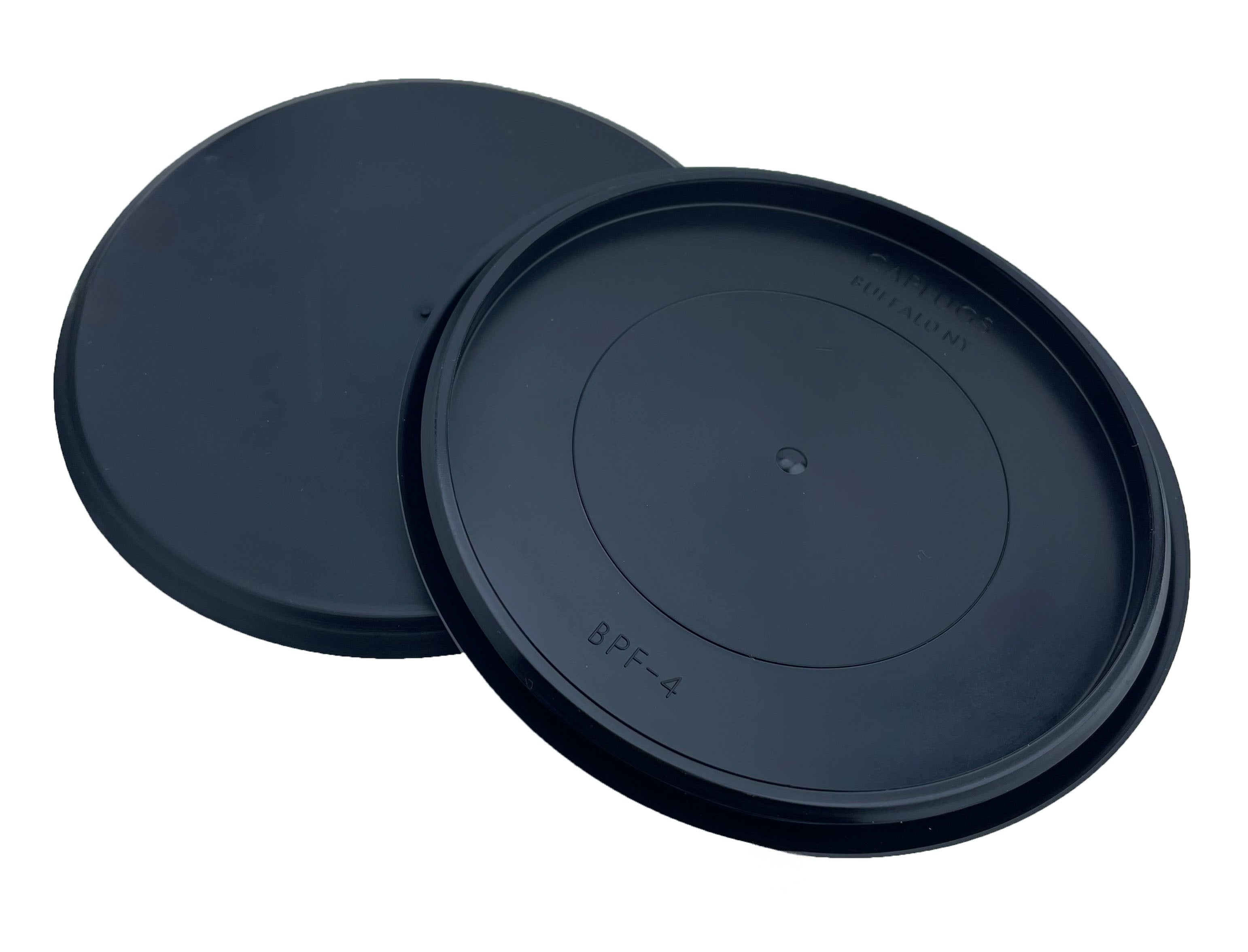 2 Pack Brand NEW Genuine CAPLUG Black Plastic Flexible 4" Hole Plugs B