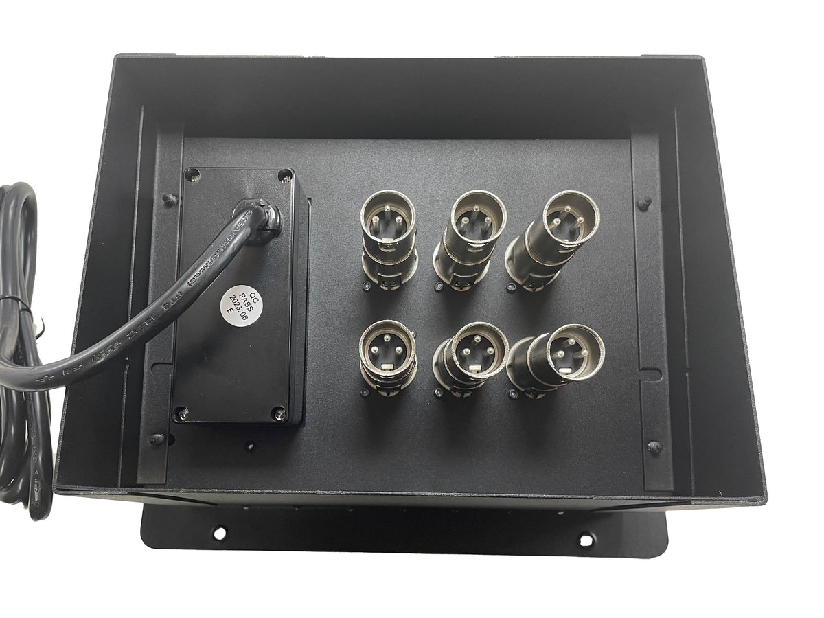 PROCRAFT LARGE 3 HOLE LID FEED-THRU RECESSED Stage Pocket/Floor Box w/