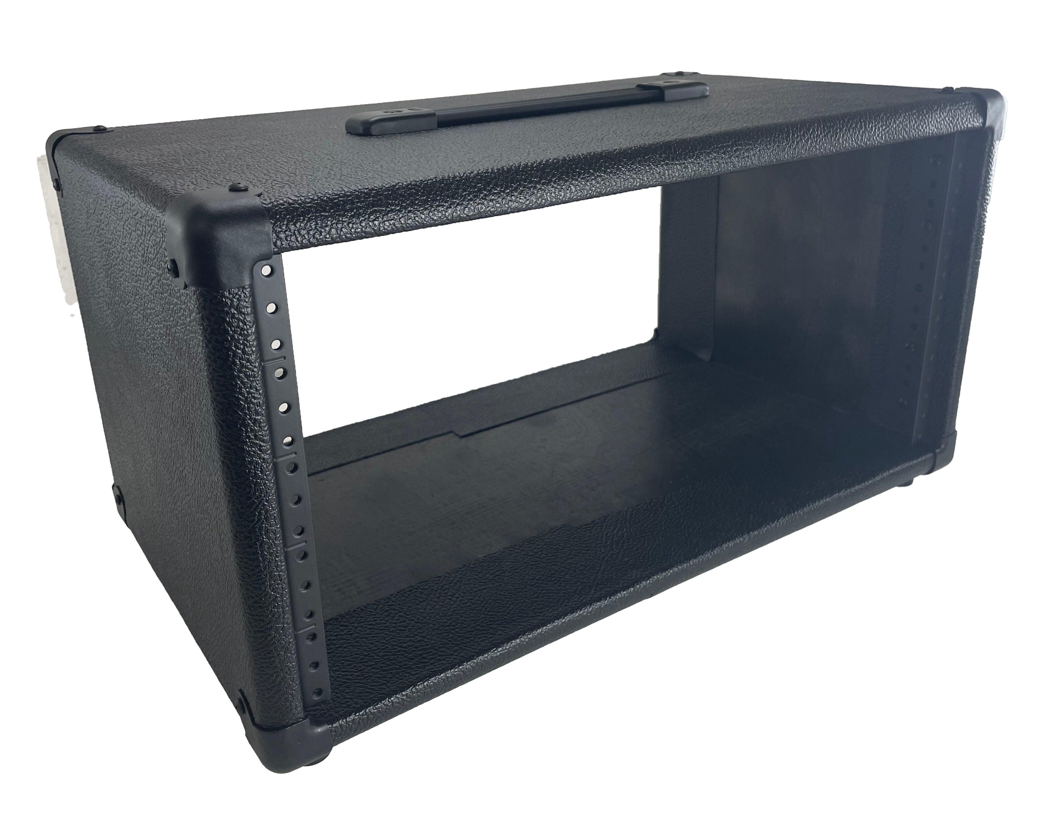 PROCRAFT 5U 12" Deep Rack Case in Black Tolex Wrap - Top Handle Black