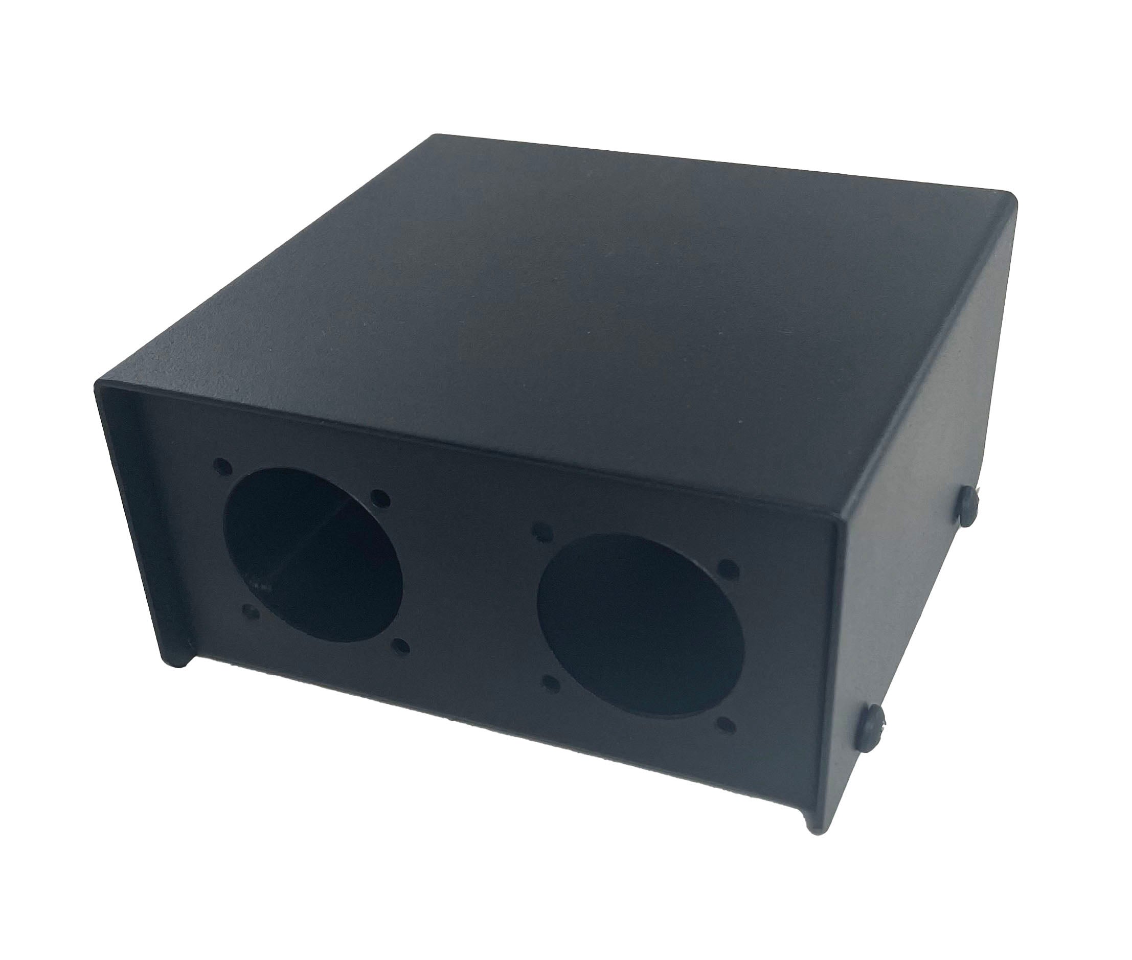 PROCRAFT PB5-2G2G-BK Steel Project Box 4 1/2" x 4-3/4" x 2-3/8" w/ 4