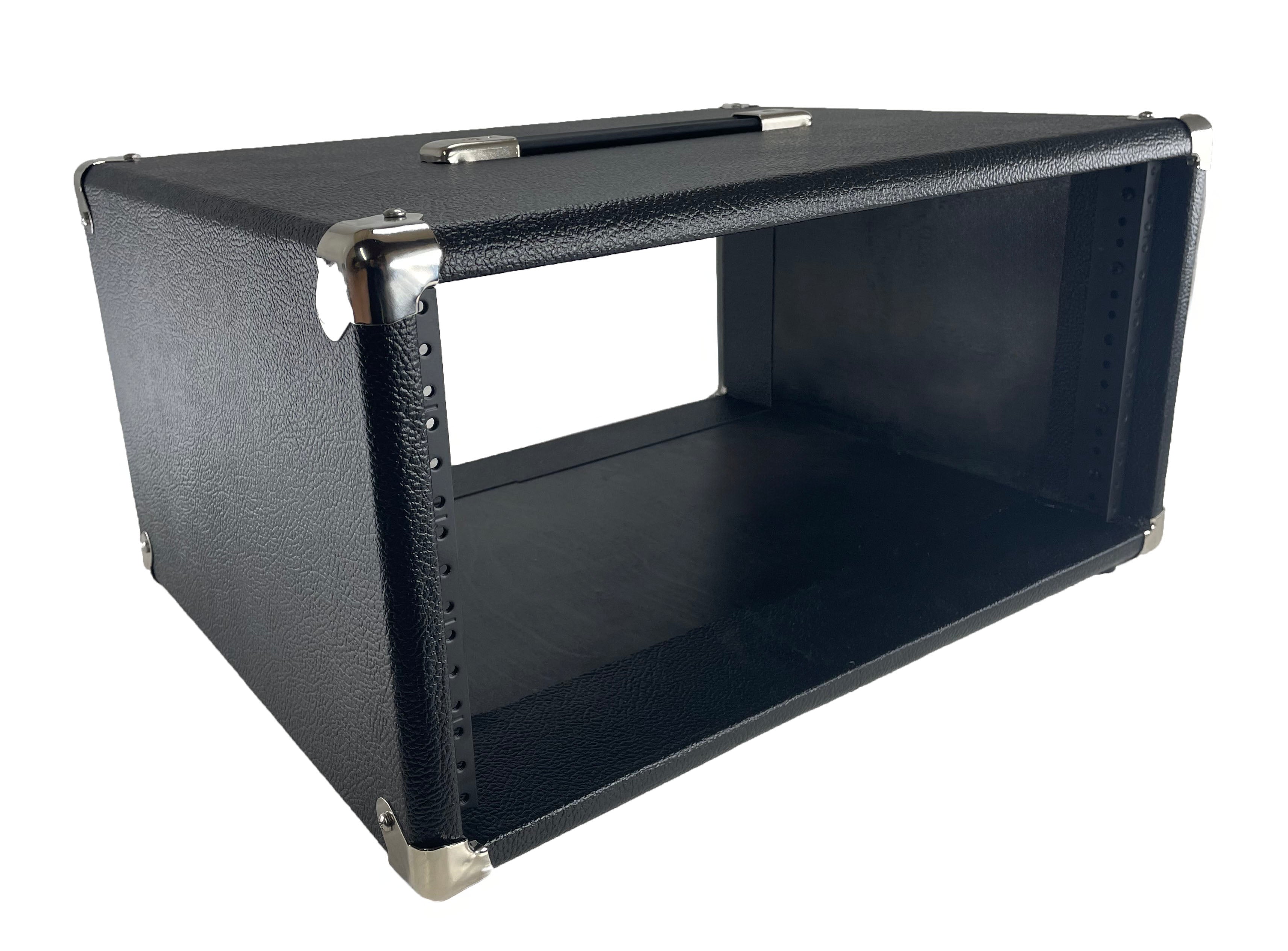 PROCRAFT 5U 16" Deep Rack Case in Black Tolex Wrap - Top Handle w/ Rac