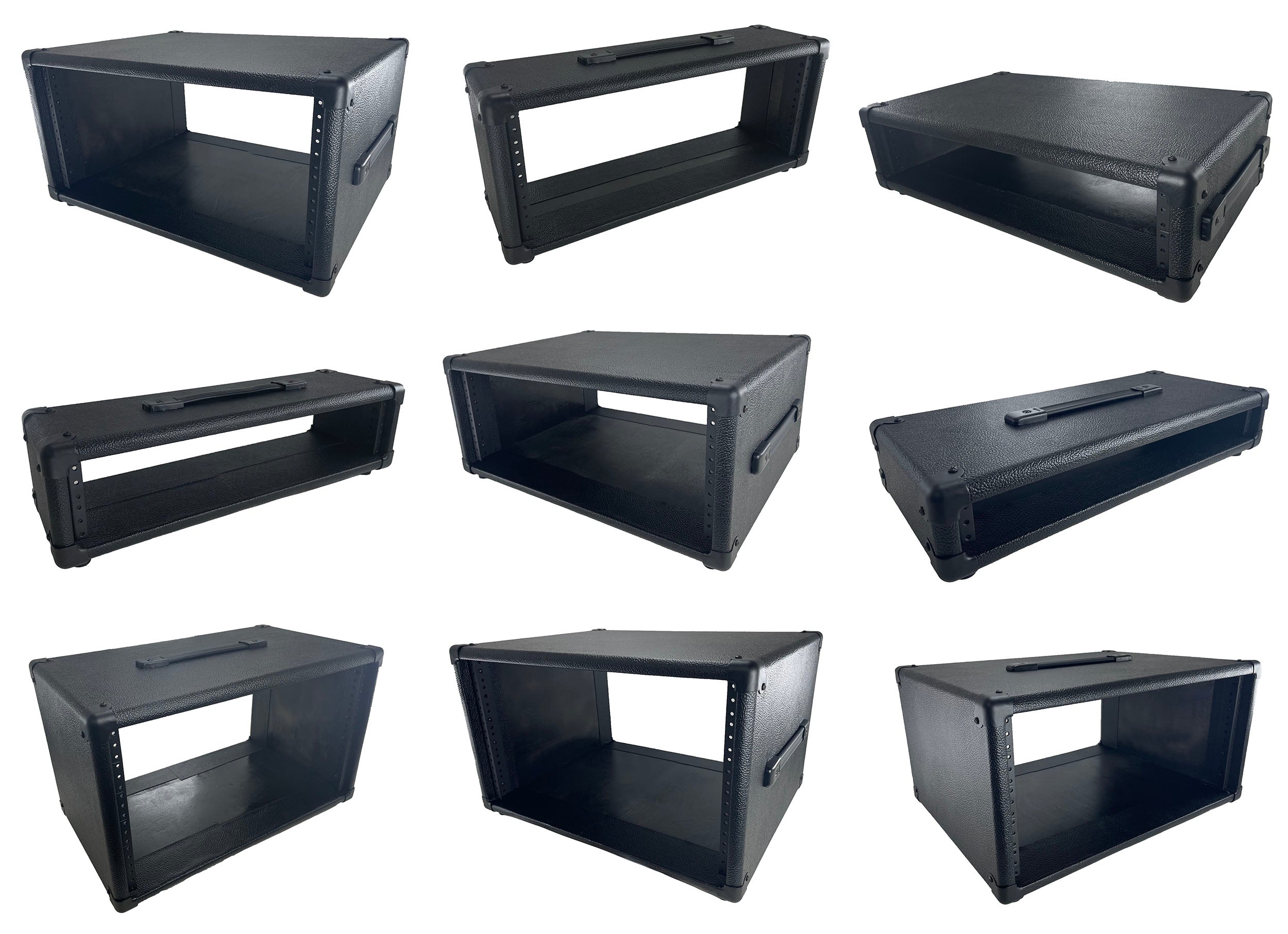 PROCRAFT Rack Case in Black Tolex Wrap - Black Hardware - w/Rack Screw