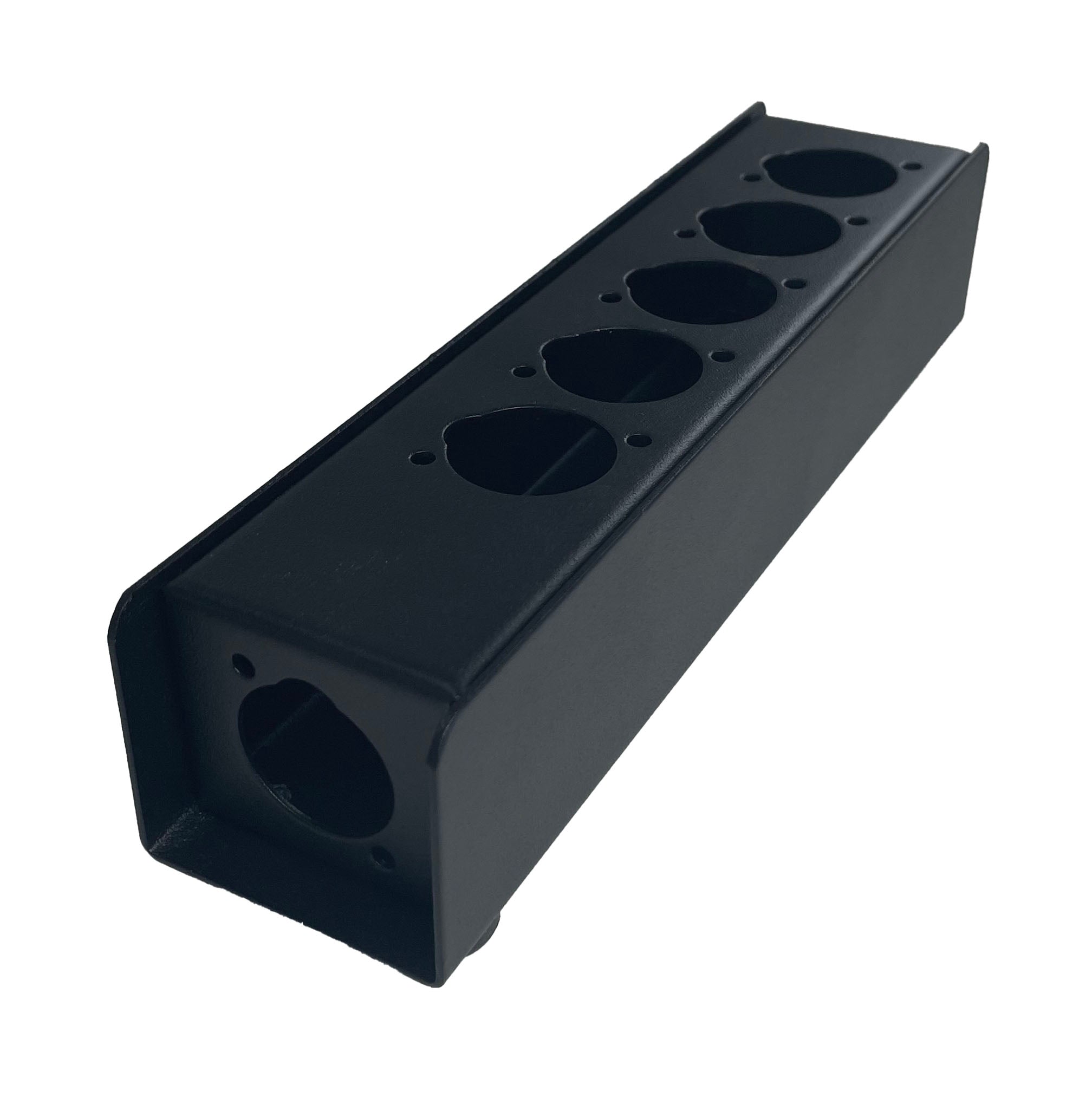 PROCRAFT PB1A-1X5X-BK Steel Project Box 8" x 1-7/8" x 1 5/8" w/ 6 "D"